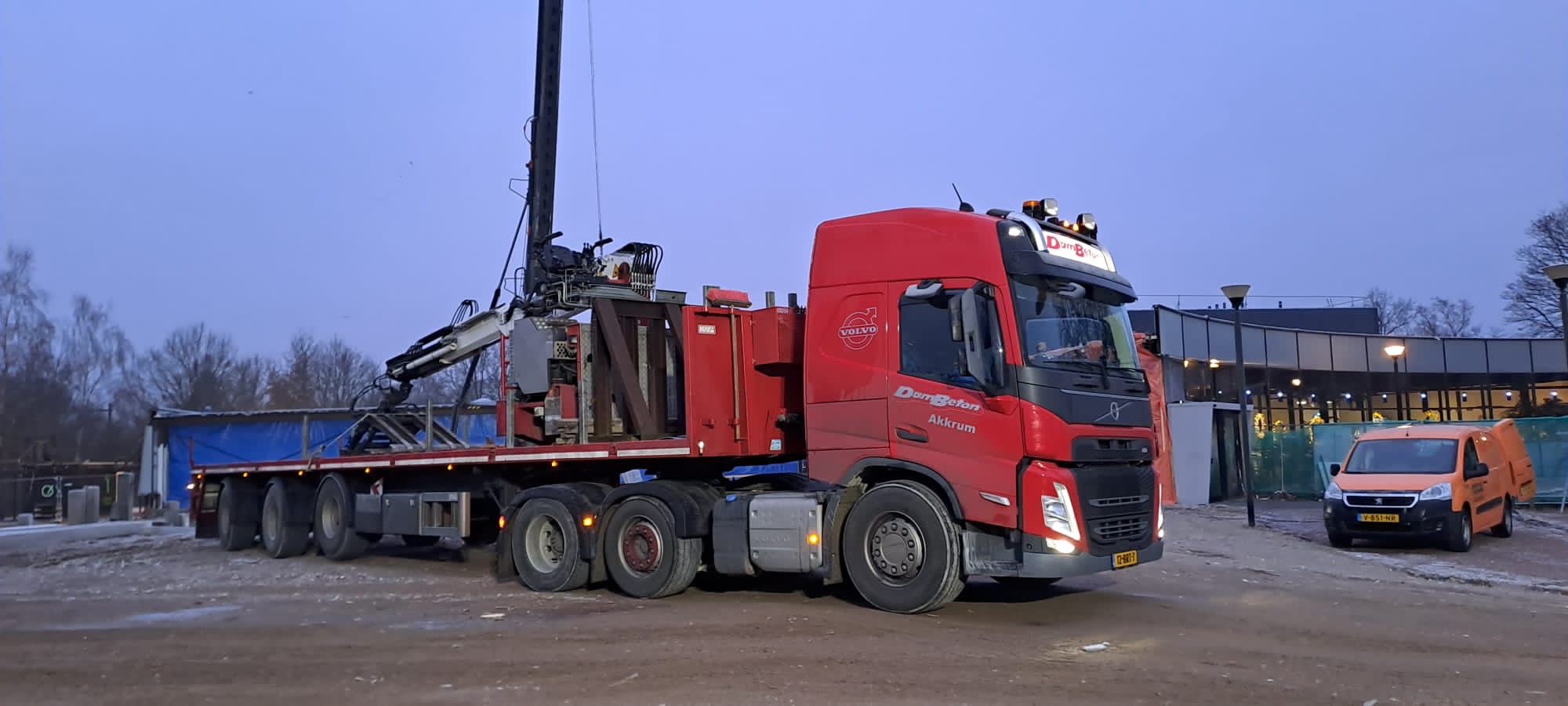 Dam Beton levert de heipalen! | Dam Beton